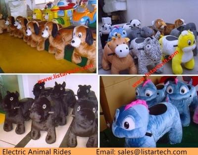 China Amusement Park Coin Operated Kiddie Rides, Electric Walking Animal Rides for mall for sale