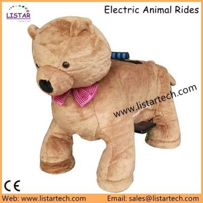 China Wholesale Electric Dinosaur with Plush Costume, Zippy Ride Walking Animal Rides Supplier for sale