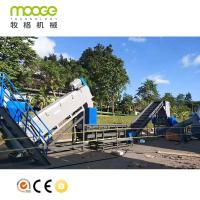 Quality 120kw 50hz Plastic Recycling Washing Line , 1500kg/H PET Washing Line for sale