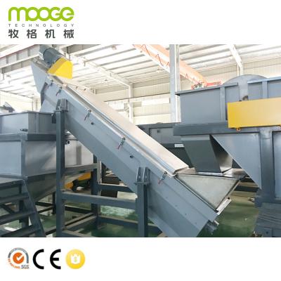 China HDPE Mulching Plastic Film Recycling Machine Semi Automatic Film Granulator for sale