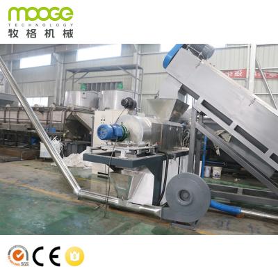 China 300-1000kg/H	Plastic Pelletizing Machine Dewatering Line for sale