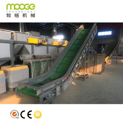 China PP PE Chain Conveyor Machine Rubber Recycling Conveyor Belt for sale