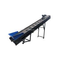 China Mobile Chain Conveyor Belt for Bottles Loading Unloading 600-1200mm Width 0-20m/min Speed for sale