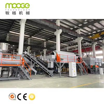 中国 パーソナライズド カラー プラスチックスクラップ 洗濯 ペットボトル リサイクルライン 販売のため