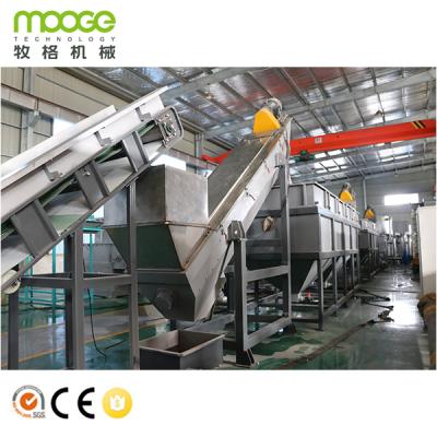China Dirty PP Bags Crushing and PE Film Plastic Recycling Washing Line for sale