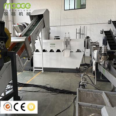 China Industrial PP PE Plastic Film Recycling Granulator Machine with Efficient Pelletizing System for sale