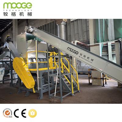 China Voltage 380V50Hz Customizable Plastic Recycling Washing Line Electric Powersupply 304 Stainless Steel Washing System for sale