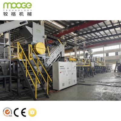 China 304 Stainless Steel PE PP Bottle Recycling Washing Line Plastic Crushing Washing Drying Production Line for sale
