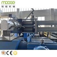 China Automatic Double Stage Single Screw PP PE PET HDPE LDPE Plastic Pellet Making Machine for sale