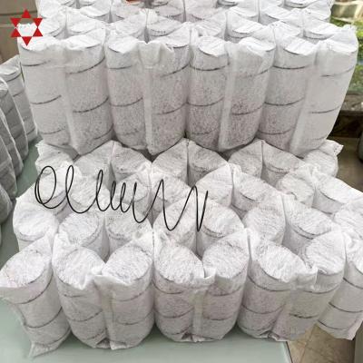 China Factory Customization Mattresses Pocket Spring Bed Mattress Sizes New Pocket Spring Unit of Non Glued for sale
