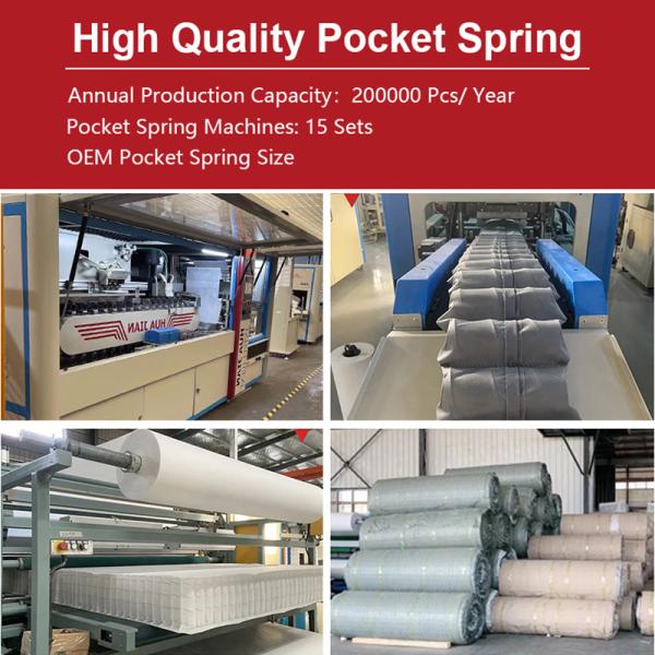 Quality Factory Customization High Quality Roll Packed Mattress Spring Pocket Coil for for sale
