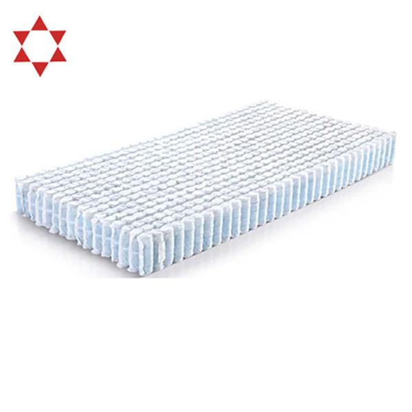 Quality 2019 New Semi Product Mini 3D Fabric Pocket Spring Coil Unit for Slient Sleeping Massage Mattress 4D Fabric Hole Spring for sale