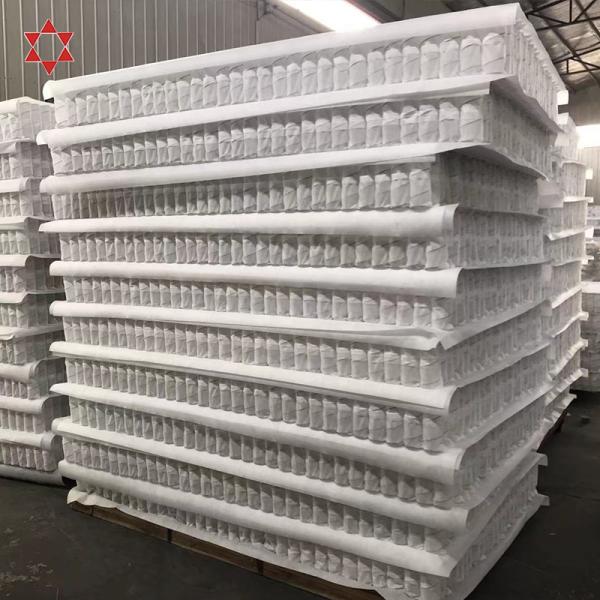 Quality 3/5/7 Zone Pocket Inner Coil Spring with Both Side Non Woven Fabric for 5 Star for sale
