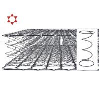 Quality Wholesale Spring Mattress Raw Material 4-7 Turns Inner Spring Unit Bonnell for sale