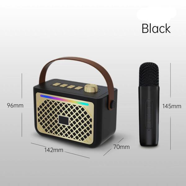 Quality Compact Retro Bluetooth Speakers Wireless Bluetooth 5.3 Speaker For Home KTV for sale