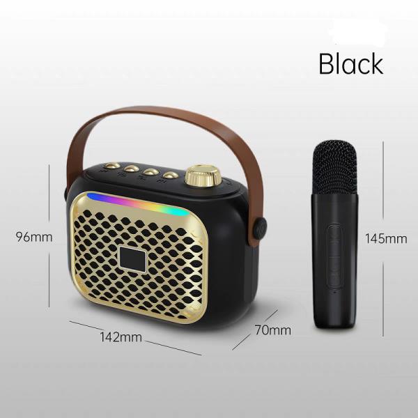 Quality Lightweight Retro Portable Bluetooth Speaker 5.3 Stylish Design for sale