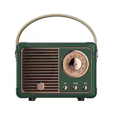 China Mini Retro Bluetooth Speaker Wireless Multi Functional Bluetooth Speaker 5.3 for sale
