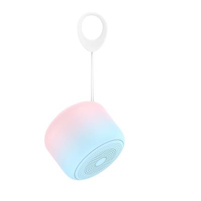 China 3W Mini Portable Bluetooth Speakers 800mAh Gradient Bluetooth Speaker 5.4 for sale