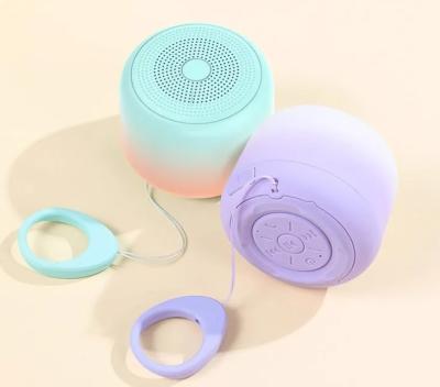 China 3W Mini Portable Bluetooth Speakers 800mAh Gradient Bluetooth Speaker 5.4 for sale