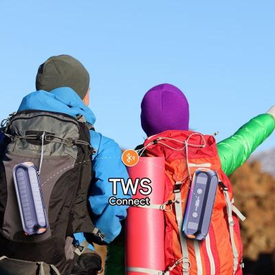 China Custom Solar Bluetooth Speaker IPX6 Waterproof Wireless Outdoor Speaker With TWS 3600mAh for sale