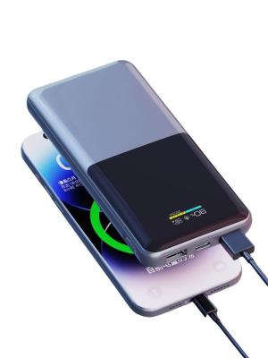 China 10000mAh Large Capacity Battery Pack , Super Fast Charging Power Bank With Data Display for sale