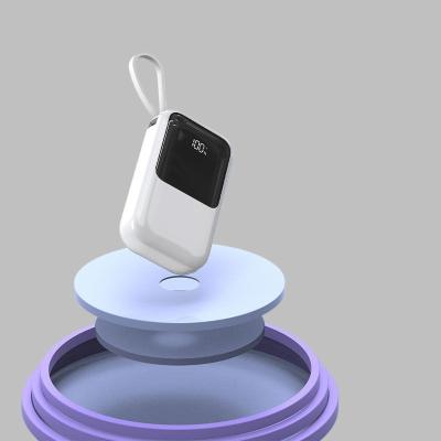 China 22.5W Stylish Mini Power Bank 10000mah Portable Charger For Iphone for sale