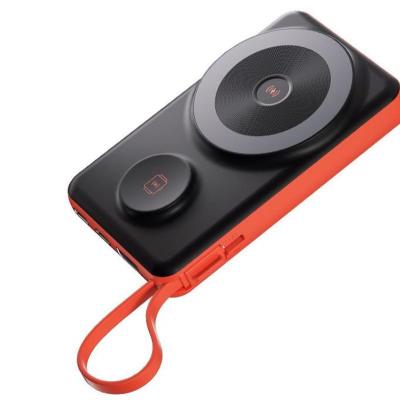 China Large Capacity Portable Power Bank 10000mAh Stylish Power Bank With Data Display for sale