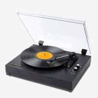 Quality Vintage Style Turntable Speakers Customized With Auto Stop Multi Interface for sale