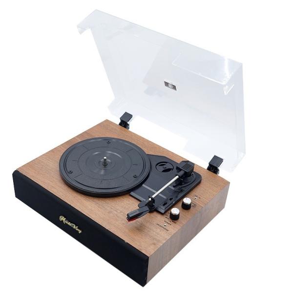 Quality Vintage Style Turntable Speakers Customized With Auto Stop Multi Interface for sale