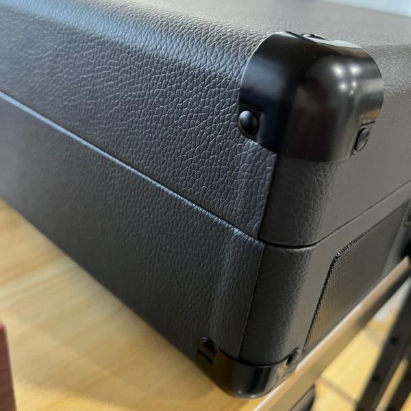 Quality 3 Speed Bluetooth Turntable Speakers Vintage Suitcase Vinyl Record Speaker for sale