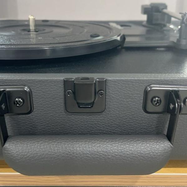 Quality 3 Speed Bluetooth Turntable Speakers Vintage Suitcase Vinyl Record Speaker for sale