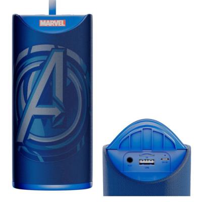 China OEM Portable Bluetooth Speaker 5.3 Marvel Themed Speaker 5W Sound 10m Range for sale