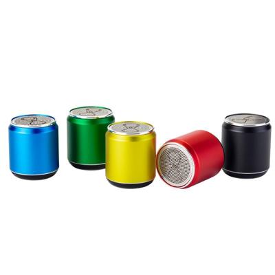 China Can Shaped Portable Bluetooth 5.0 Speaker Mini Wireless Audio Speakers for sale