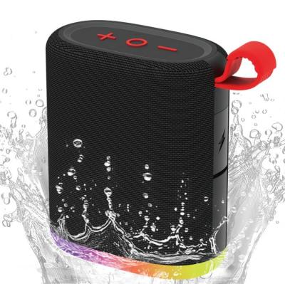 China IPX5 Waterproof Portable 10W Bluetooth Speaker With RGB Light for sale