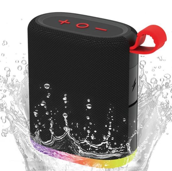 Quality IPX5 Waterproof Portable 10W Bluetooth Speaker With RGB Light for sale