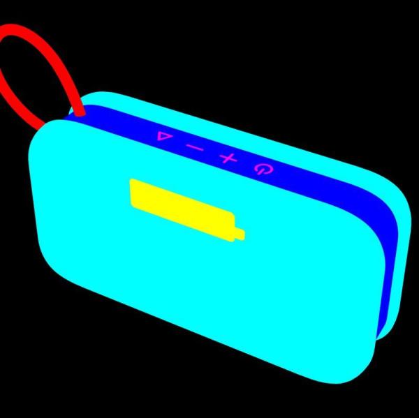 Quality Graffiti Bluetooth Speaker OEM Waterproof IPX5 Bluetooth Speaker with Wearable for sale