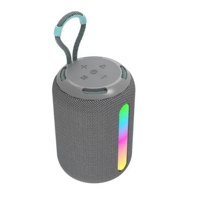 China Colorful Wireless Speaker Multi Connection Bluetooth Speaker With RGB Light / Detachable Strap for sale