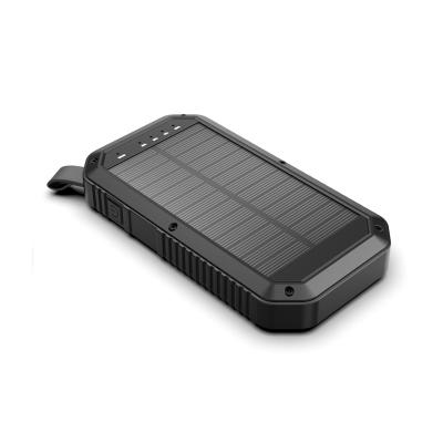 China 10000mAh Solar Power Bank Wireless Charging Solar Powered Power Bank For Phone for sale