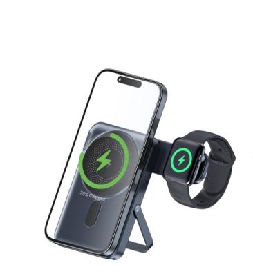 China Magsafe Magnetic 3 In 1 Wireless Charger Portable Folding For Travel for sale