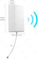 China 4G Lte DAS Distributed Antenna 7dBi Wall Indoor Panel Antenna For Communication for sale