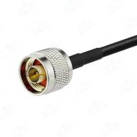 China Black Durable LMR240 Antenna Cable Assembly for sale