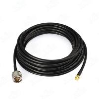 China Black Durable LMR240 Antenna Cable Assembly for sale