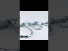 M6 extended galvanized U-bolt U-screw U-tube clamp bolt U-clip U-hoop CNC Mechanical shafts