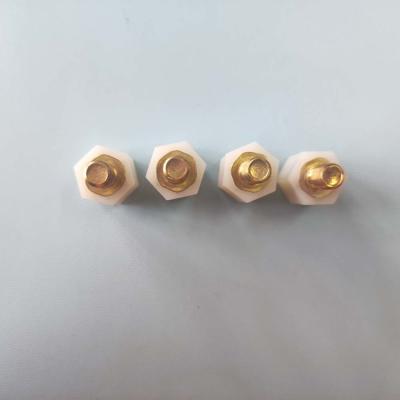 China Hexagonal M6x15mm Nylon Pillars Brass Isolation Distance Bolt M5 M6 M10 for sale