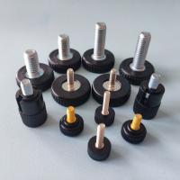 China Knurled Flat Head Thumb Screw M8X25mm Plain Finish Customized for sale