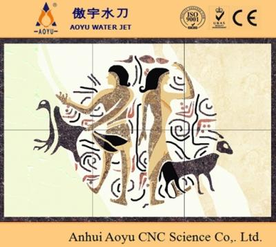 Cina Acciaio inossidabile della tagliatrice della pietra del getto di acqua del pavimento 50HP 304 di qualità superiore in vendita