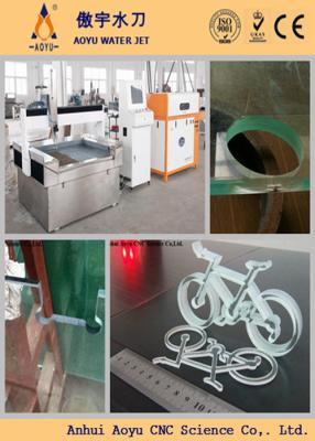 Cina Macchina abrasiva 420Mpa/6000psi 1500*1500 di taglio del vetro del getto di acqua di CNC in vendita