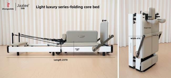Pilates Reformer Machine - Front View