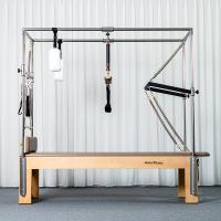 Quality Adjustable Eco Friendly Maple Wood Cadillac Pilates Reformer Machine Studio for sale