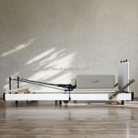 China Jaalee Wooden Folding Pilates Reformer 237x61x28cm Durable Maple Home Gym Equipment for sale